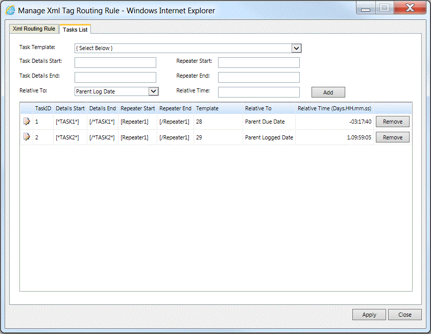Tag Routing Overview